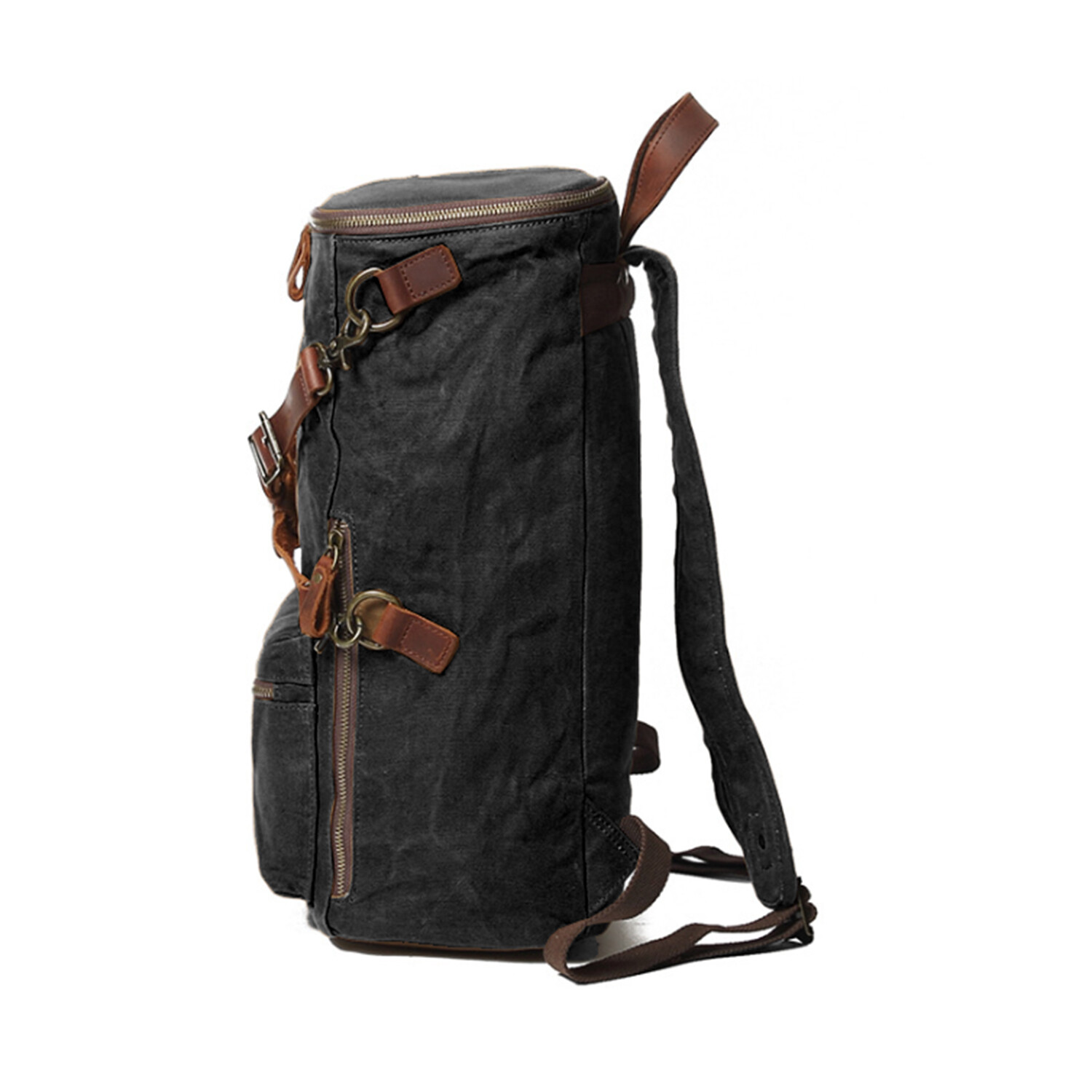 Traverse Leather Backpack // Black - Mondieu Ltd. PERMANENT STORE ...