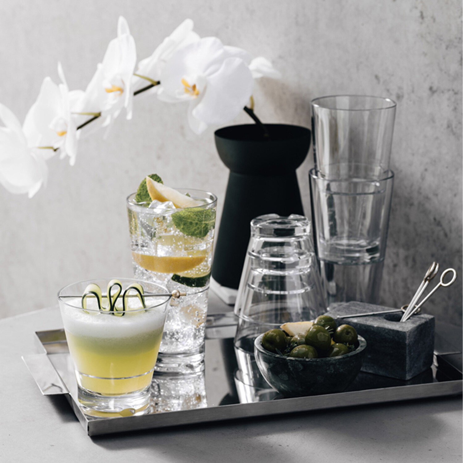 Strahl // Capella Stack Double Rocks // 14 oz // Set of 4 - HCP ...