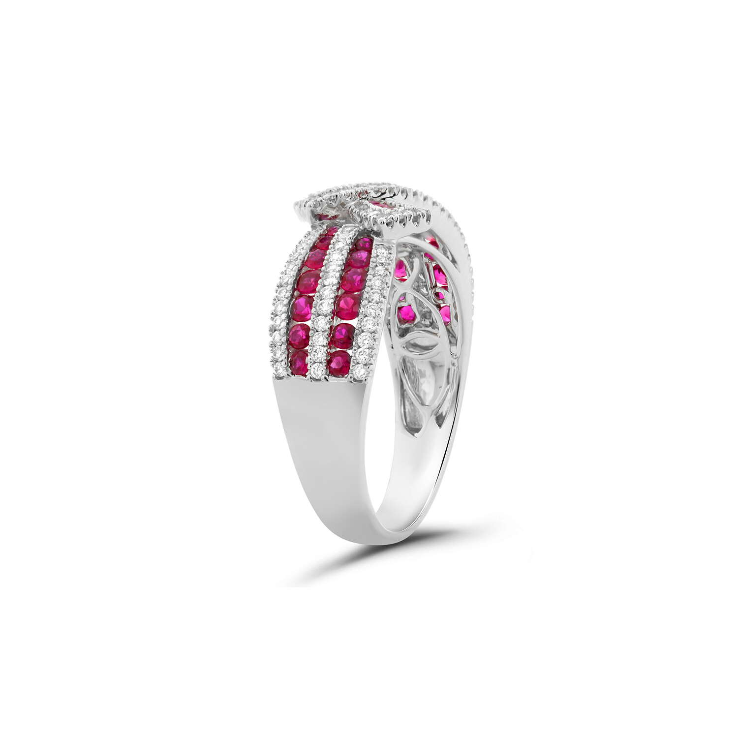 Genuine Ruby + Diamond Ring (5) - Astro Gallery - Touch of Modern