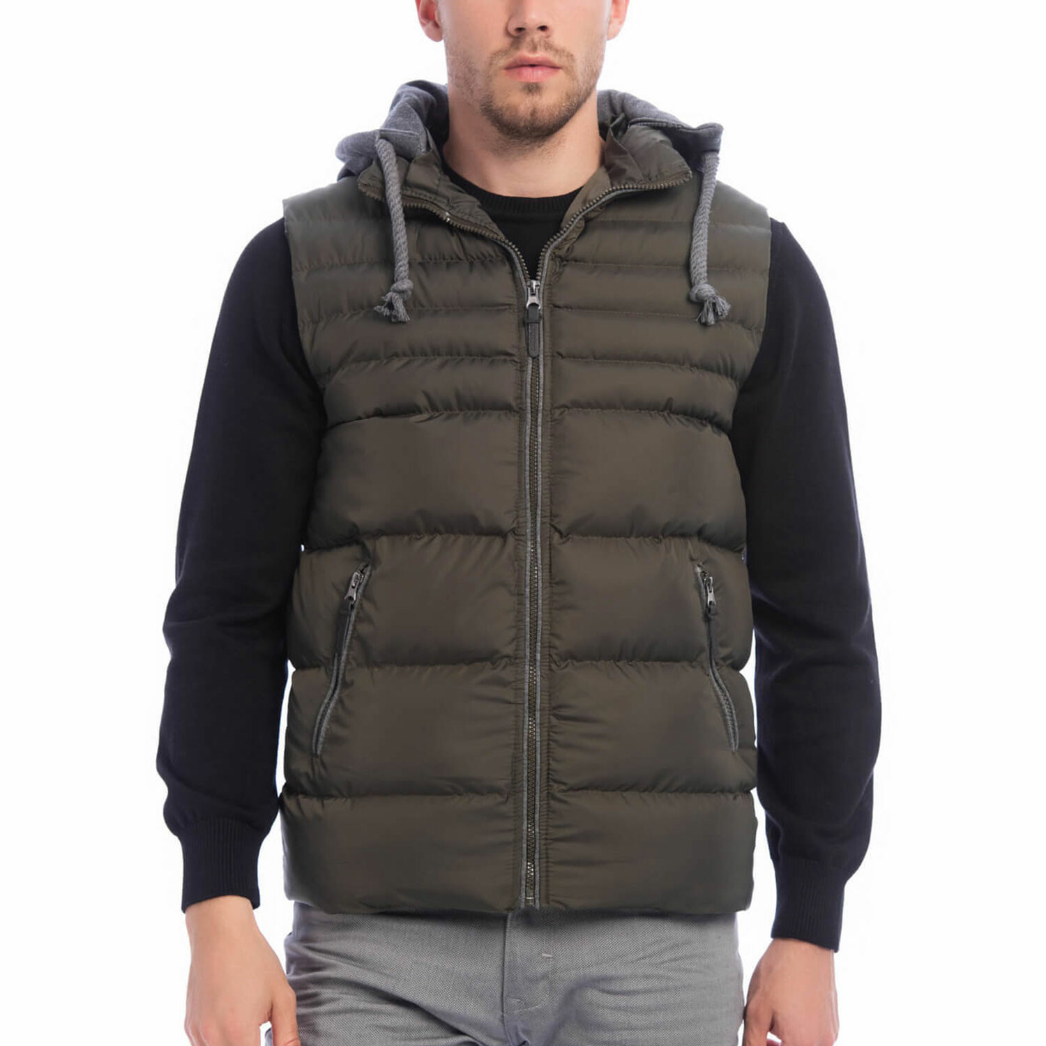 Cordell Vest // Olive Green (L) - Dynamo - Touch of Modern