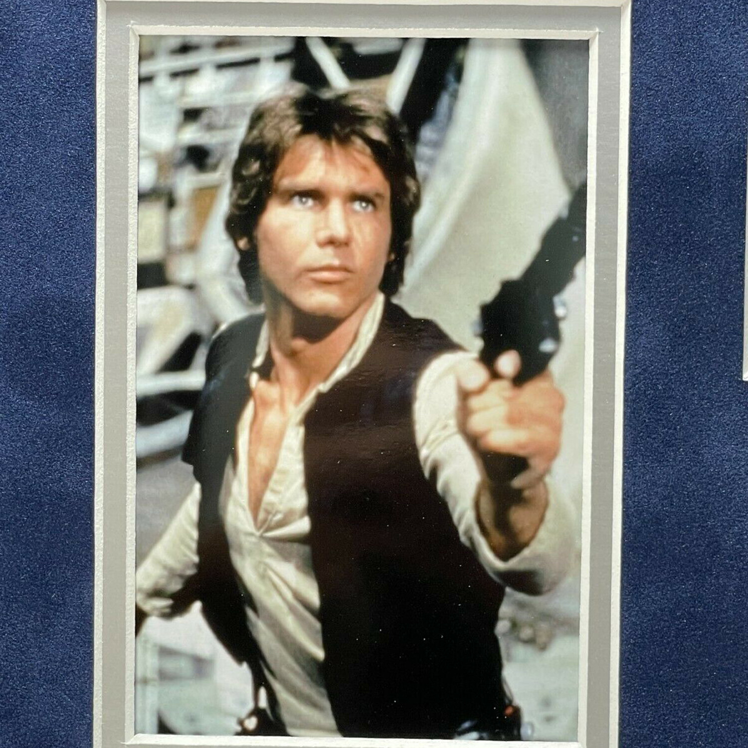 Harrison Ford Autographed Han Solo Star Wars 8x10 Photo