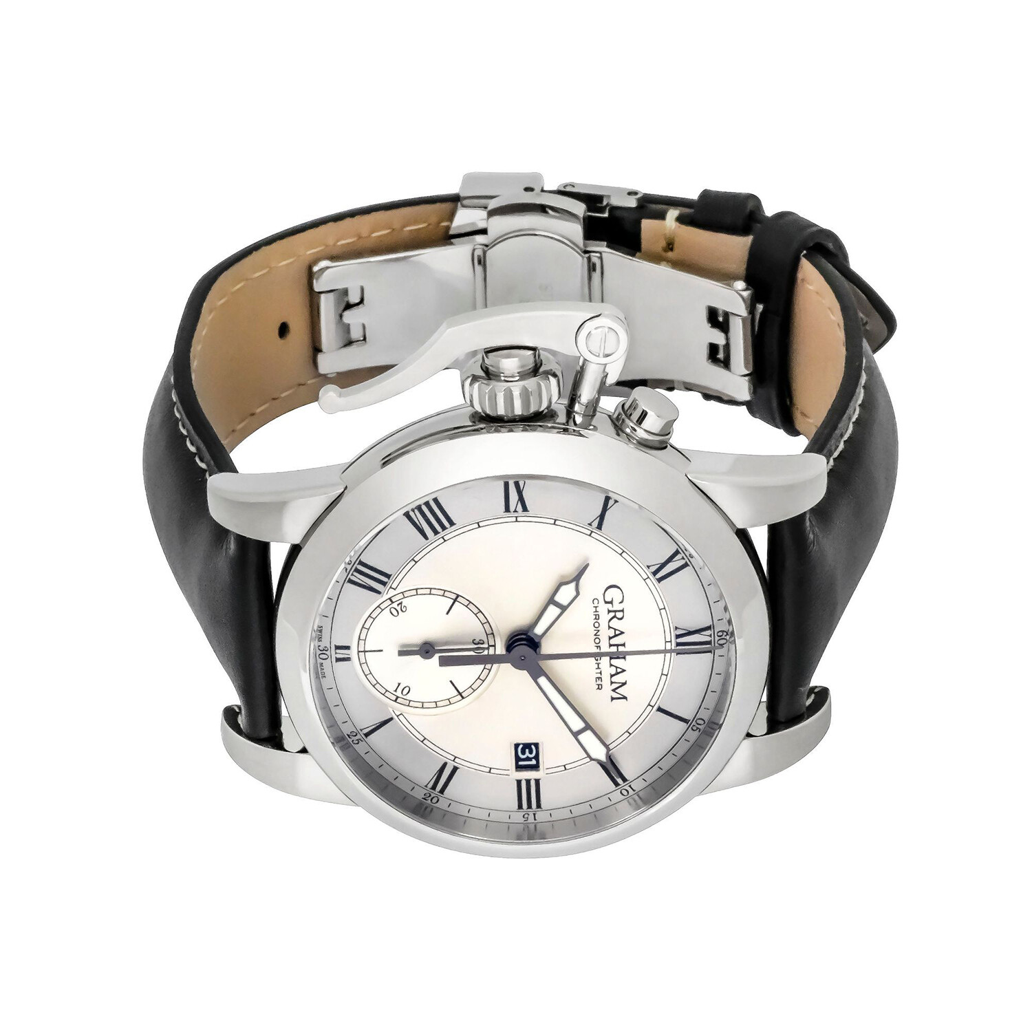 Graham Chronofighter 1695 Chronograph Automatic // 2CXAS.S05A // Store ...