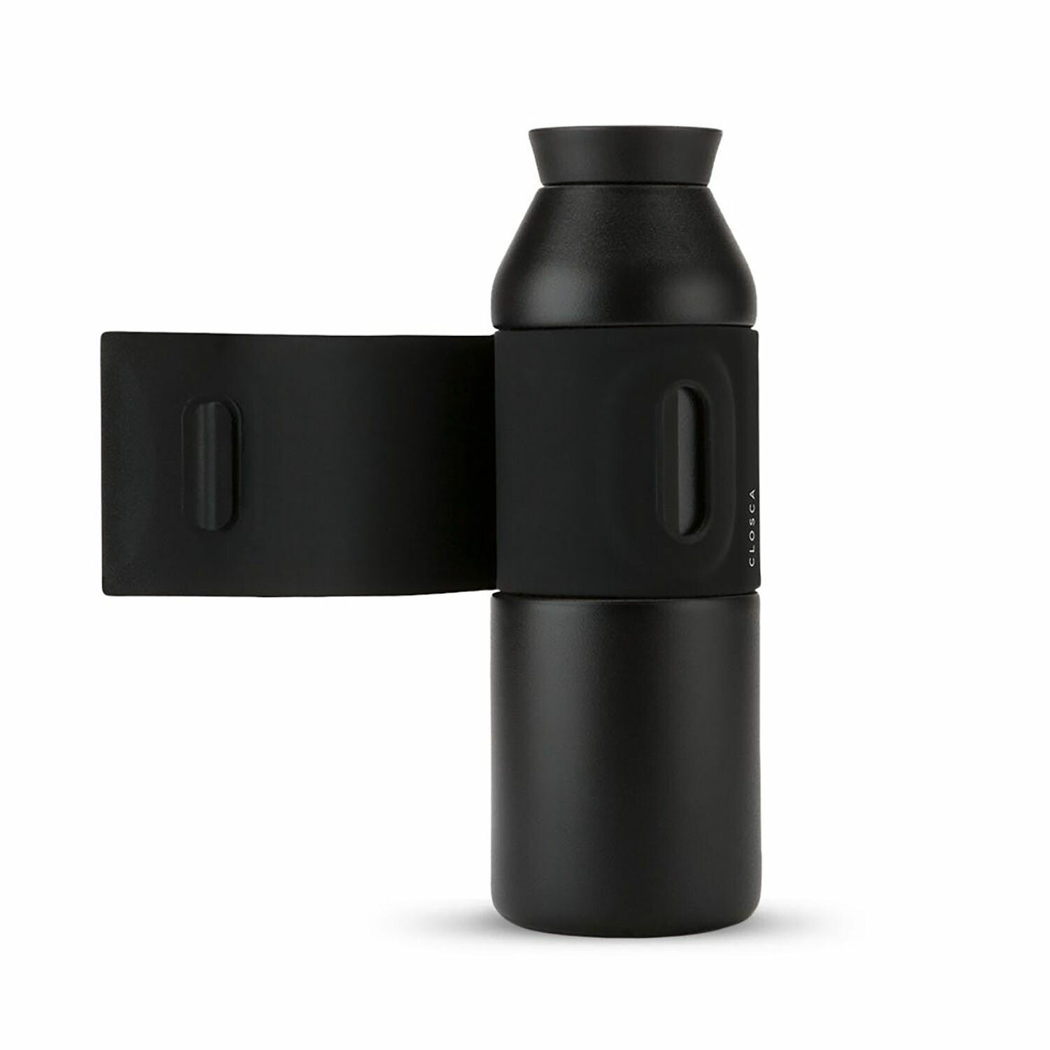 Closca Bottle Wave // Black Matte (450 ml) - Closca Wave Bottle - Touch ...
