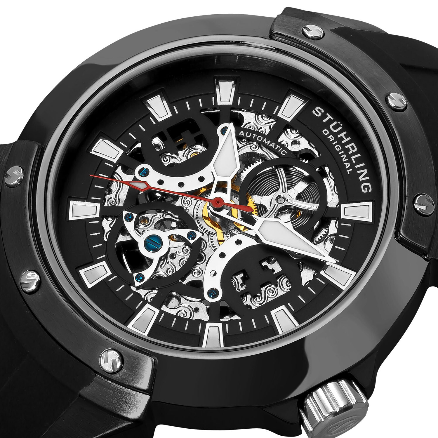 Stuhrling Original Crucible Automatic // 266 33561 - Elegant Black ...