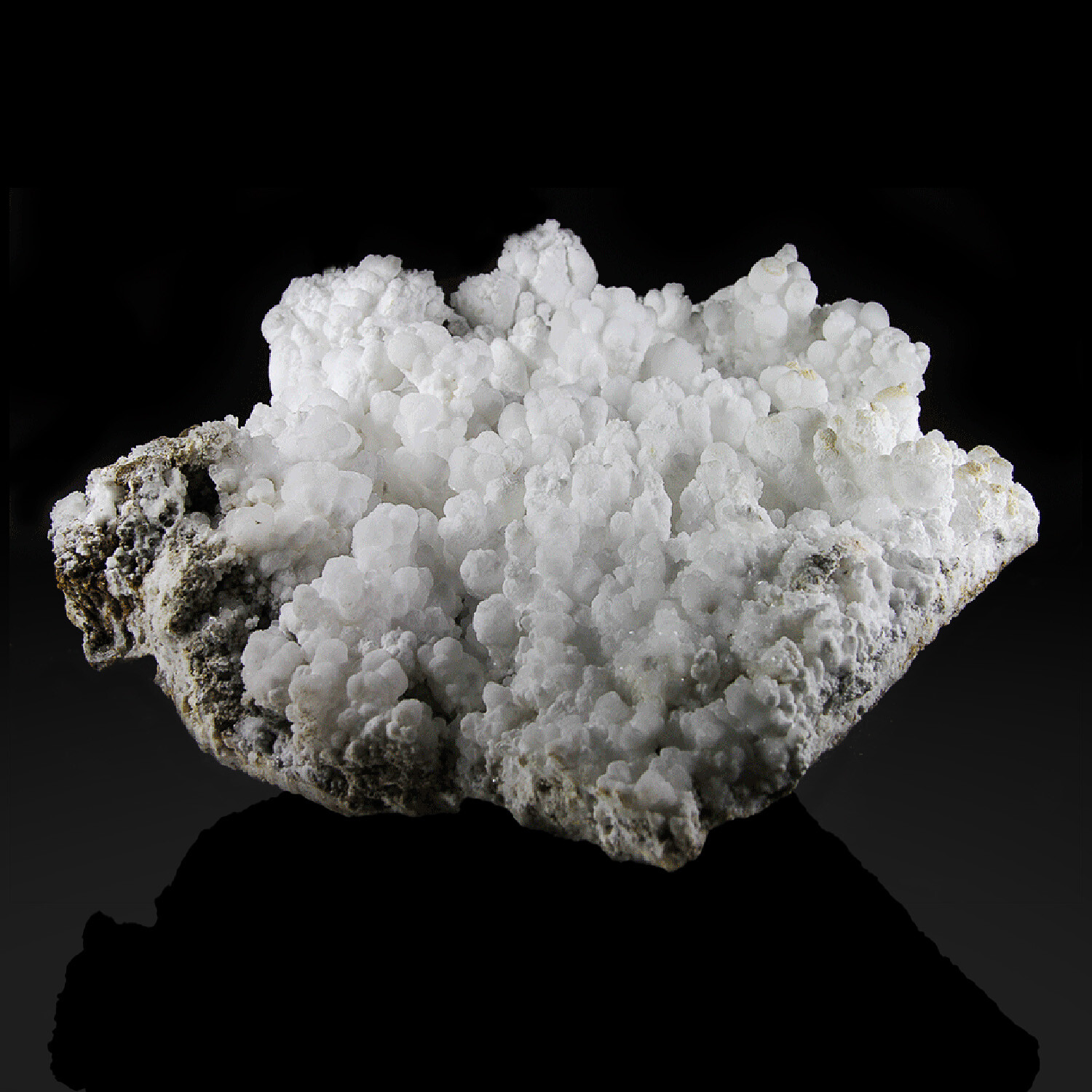 Large Natural Stalactitic Aragonite Cluster + Acrylic Display Stand ...