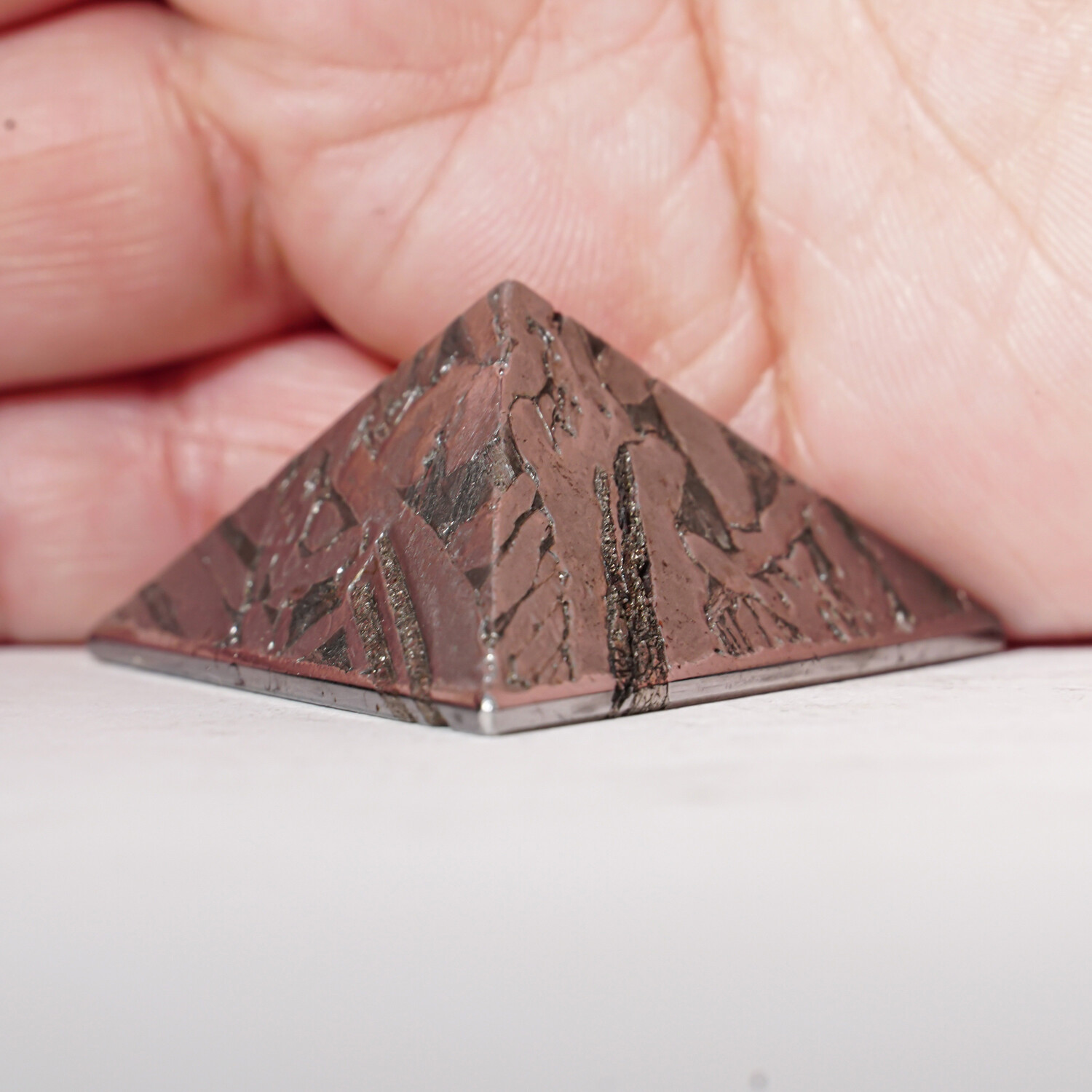 Genuine Seymchan Meteorite Pyramid - Astro Gallery - Touch of Modern