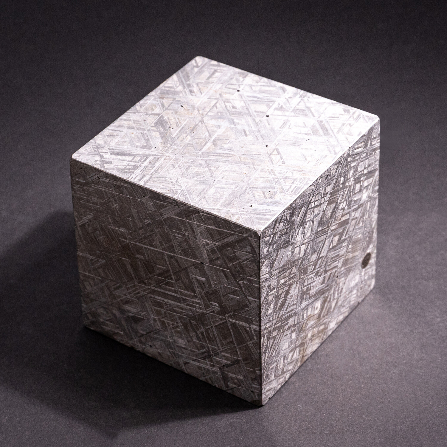 Giant Genuine Muonionalusta Meteorite Cube - Astro Gallery - Touch of ...