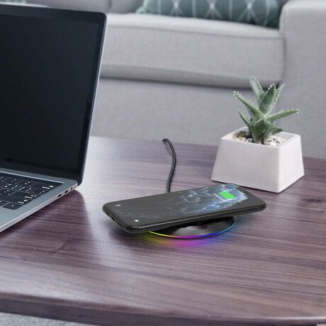 Prismo RGB Wireless Charger // Black - Global TTC - Touch of Modern