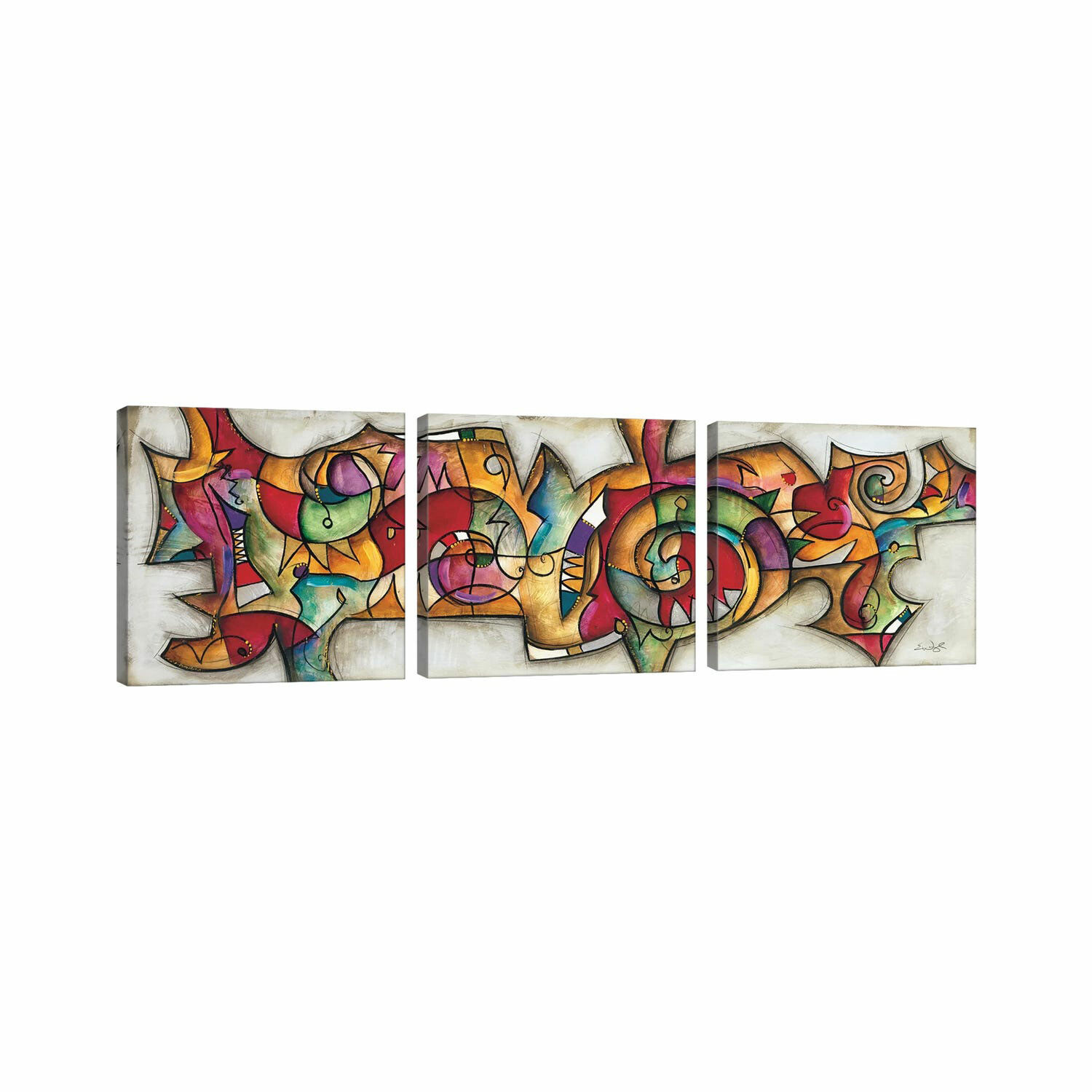 Turn It On by Eric Waugh - Triptych Tales - Touch of Modern