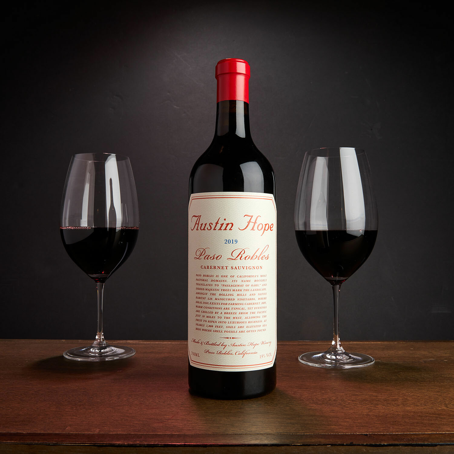Austin Hope Cabernet Sauvignon 2019 // Set of 3 // 750 ml Each - A ...