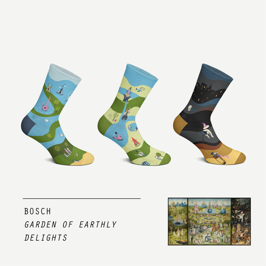 Sock Affairs - Fine Art For Your Feet - Touch of Modern