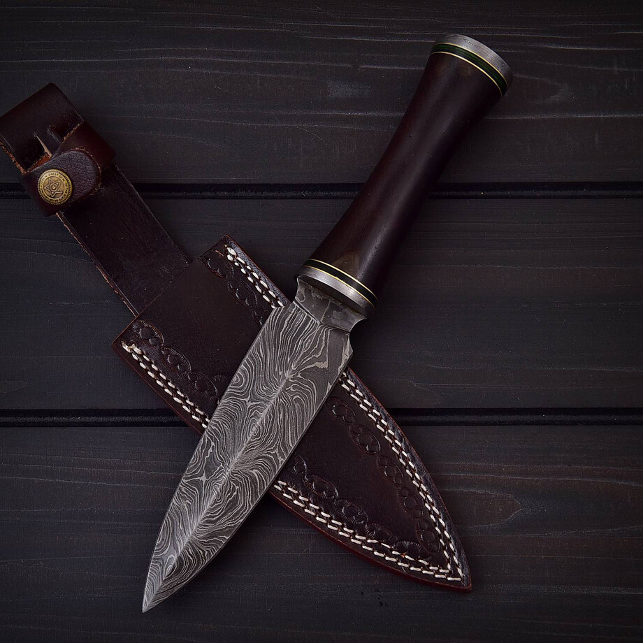 Pigeon Traders - Pleasingly Sharp Damascus Daggers - Touch of Modern