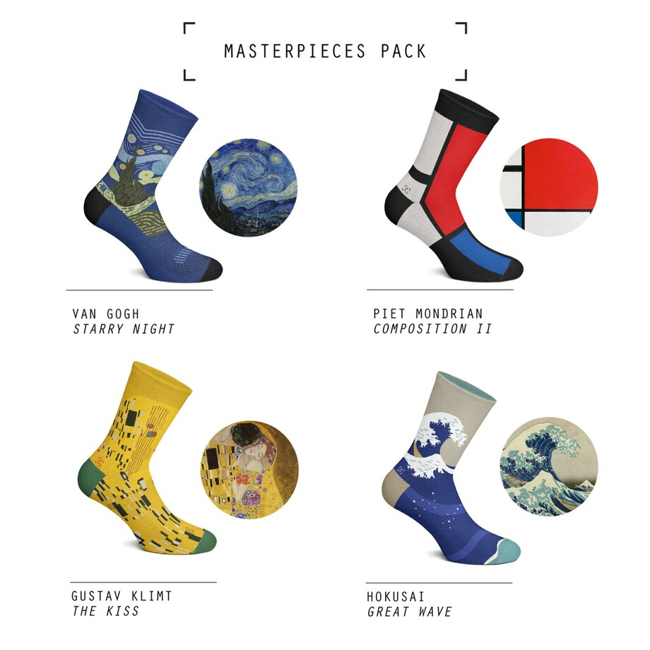 Sock Affairs - Fine Art For Your Feet - Touch of Modern