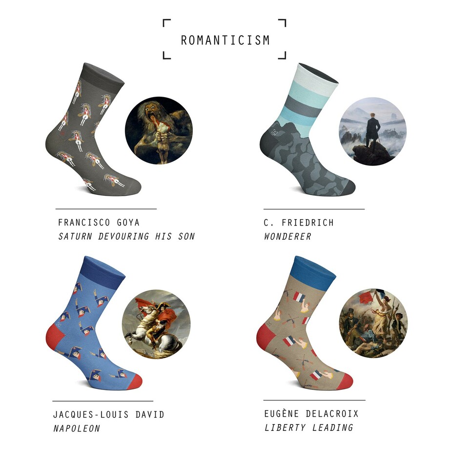 Sock Affairs - Fine Art For Your Feet - Touch of Modern