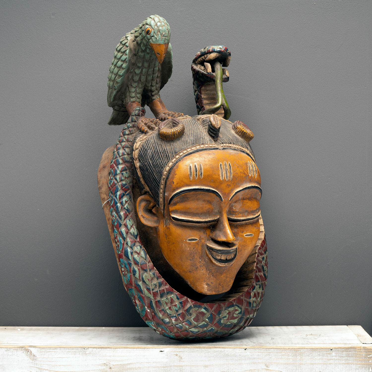 Guro Tribe Ceremonial Mask - Astro West - Touch of Modern