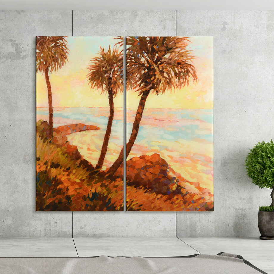 Large Scale Wall Art - Inspired By Verre Églomisé - Touch of Modern