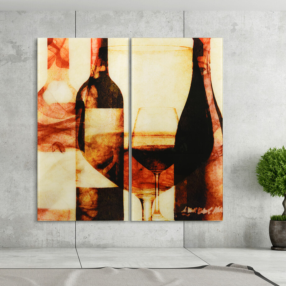 Large Scale Wall Art - Inspired By Verre Églomisé - Touch of Modern