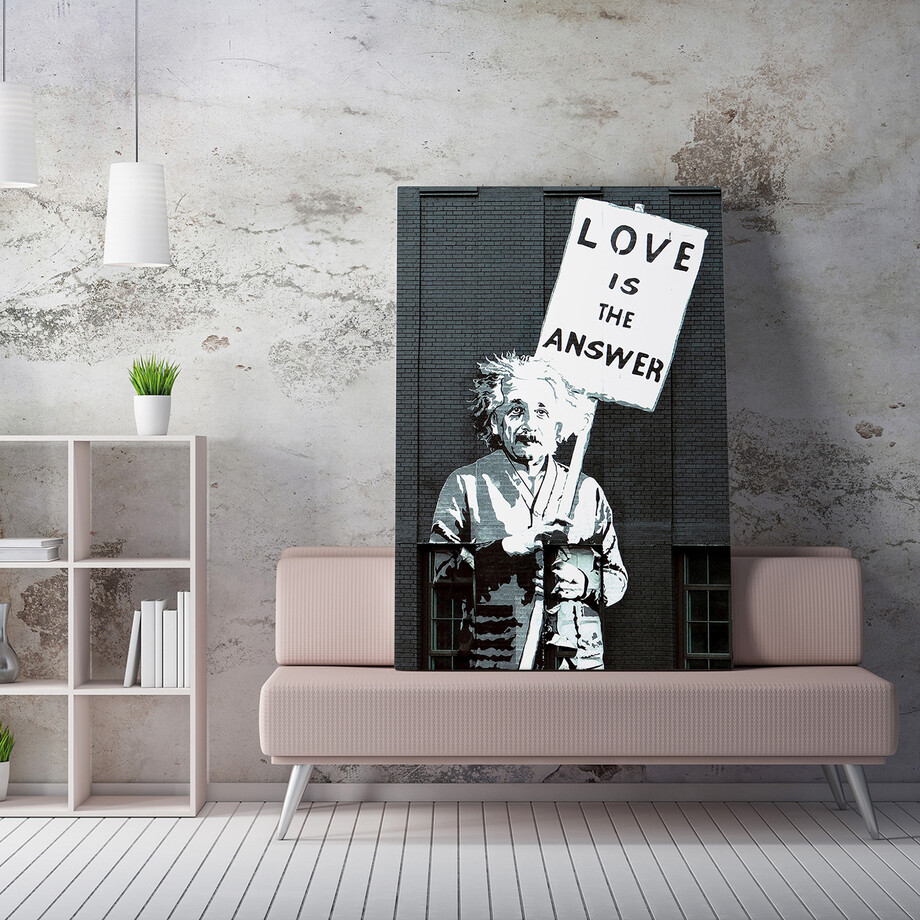 Banksy On Canvas - Gallery Wrapped Prints - Touch of Modern