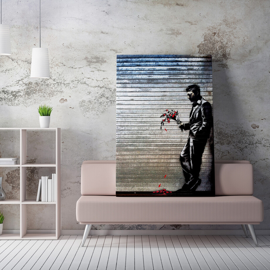 Banksy On Canvas - Gallery Wrapped Prints - Touch of Modern