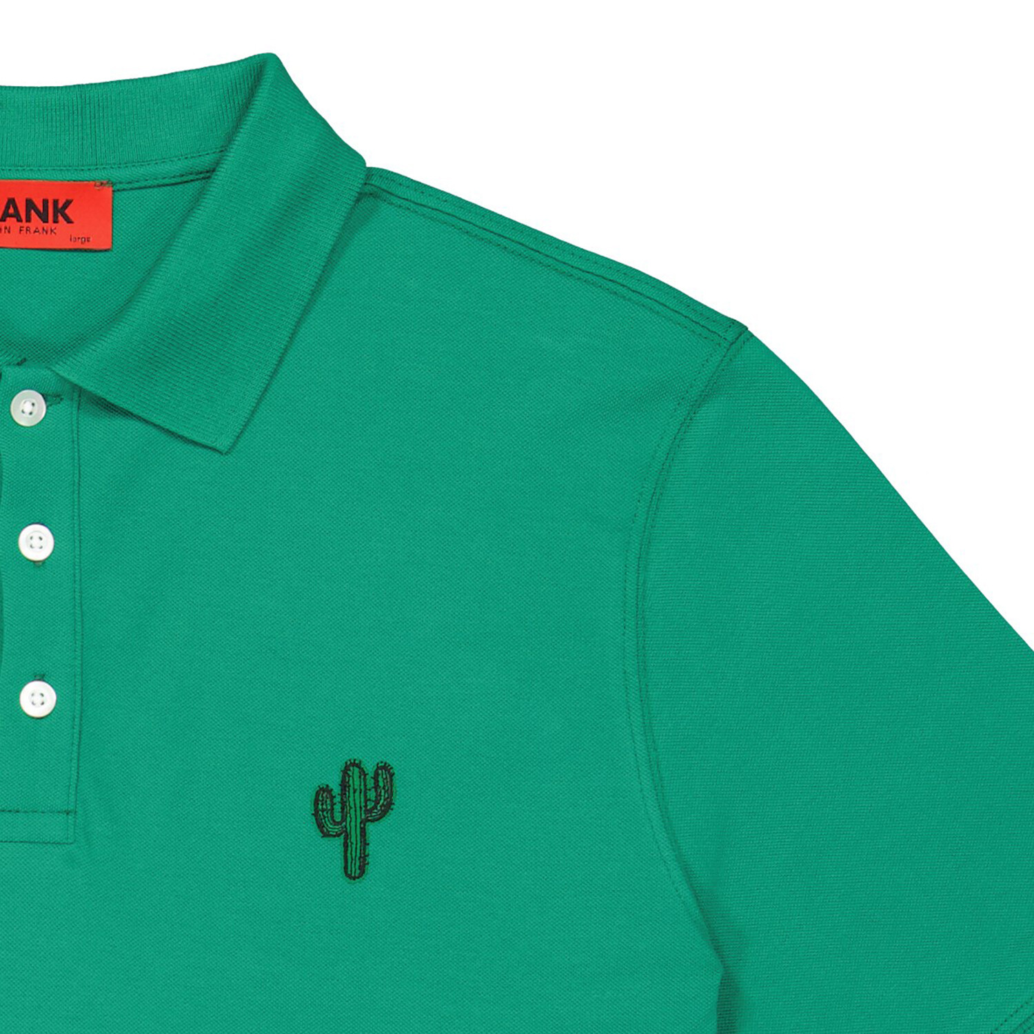 Cactus Polo Shirt // Green (Small) - John Frank - Touch of Modern