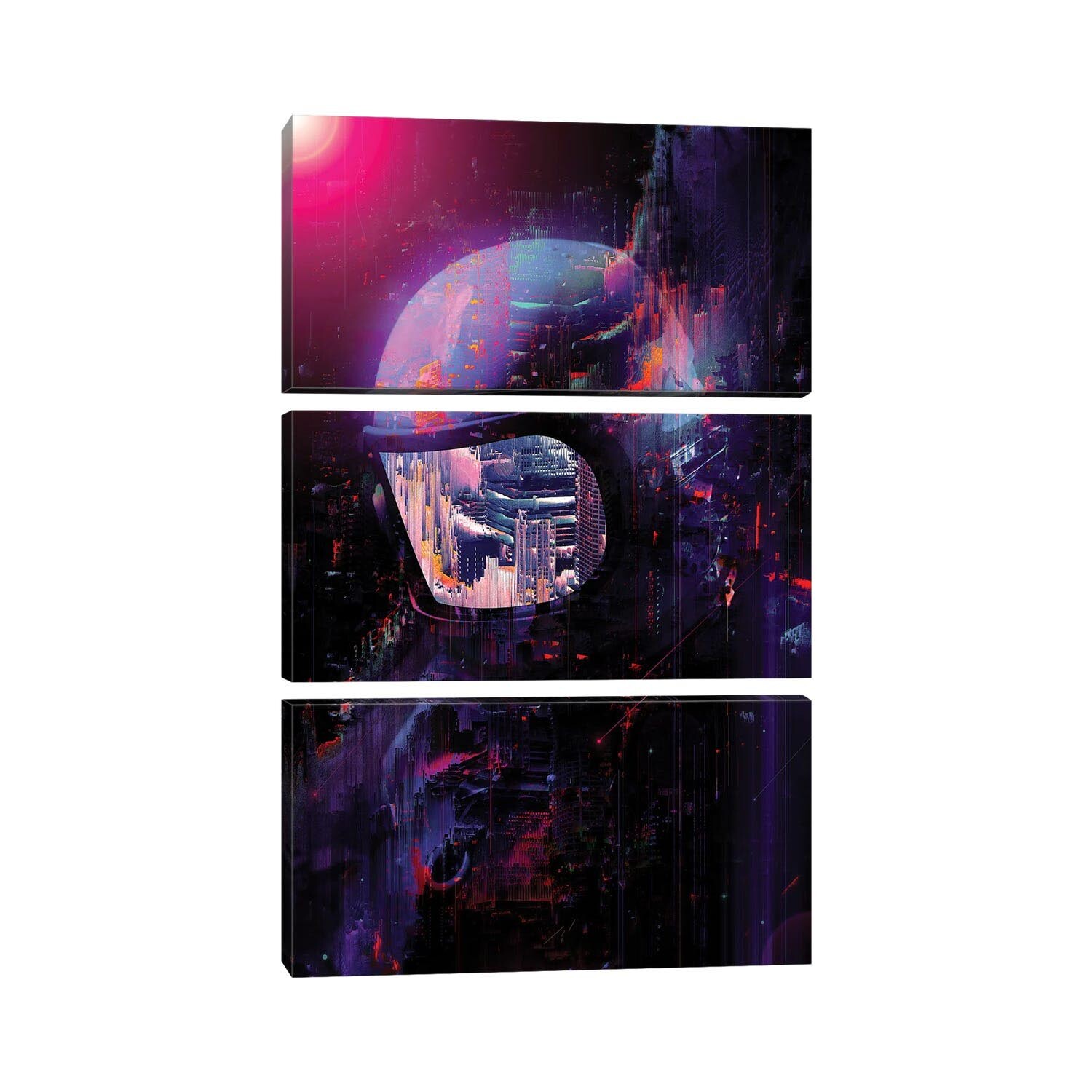 Dissolution by Nicebleed - Triptych Art - Touch of Modern