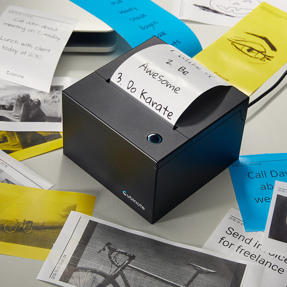 Cubinote - Smart Sticky Note Printer - Touch of Modern