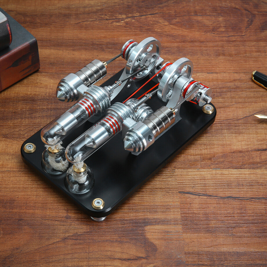 Tinker Labs Stirling Engines - Desktop Mechanical Marvels - Touch of Modern