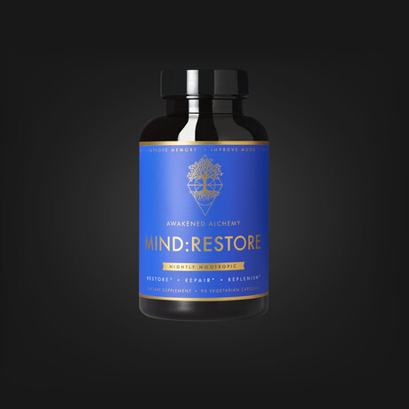 Mind: Restore // Nighttime Brain Nutrition Supplement - Awakened ...