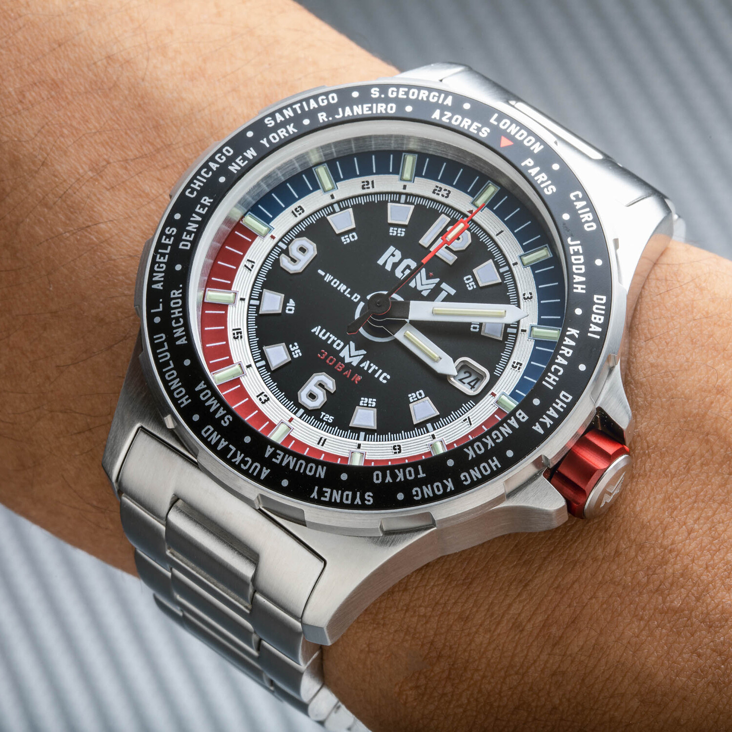 RGMT Intervention Automatic // RG-8039-22 - Solar Time - Touch of Modern