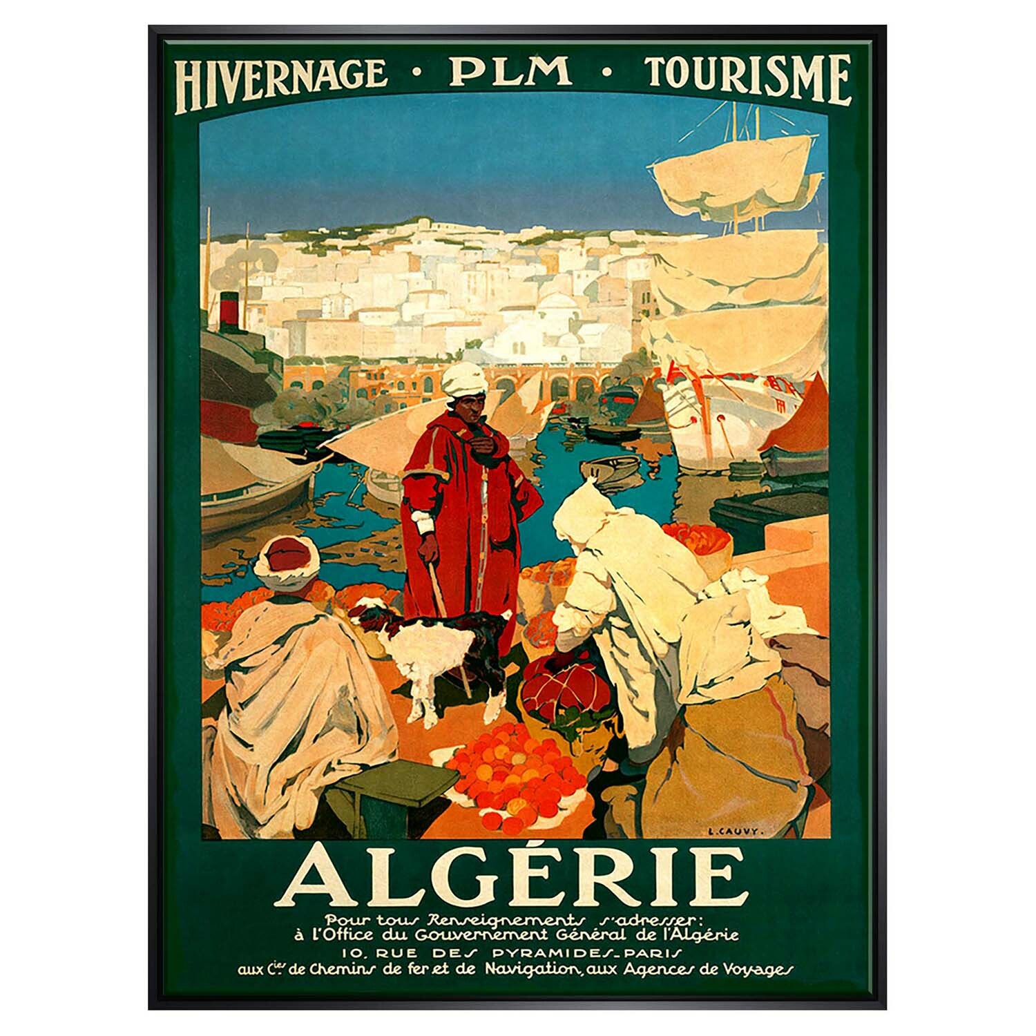 Algerie Vintage Poster Floater - PTM Images - Touch of Modern