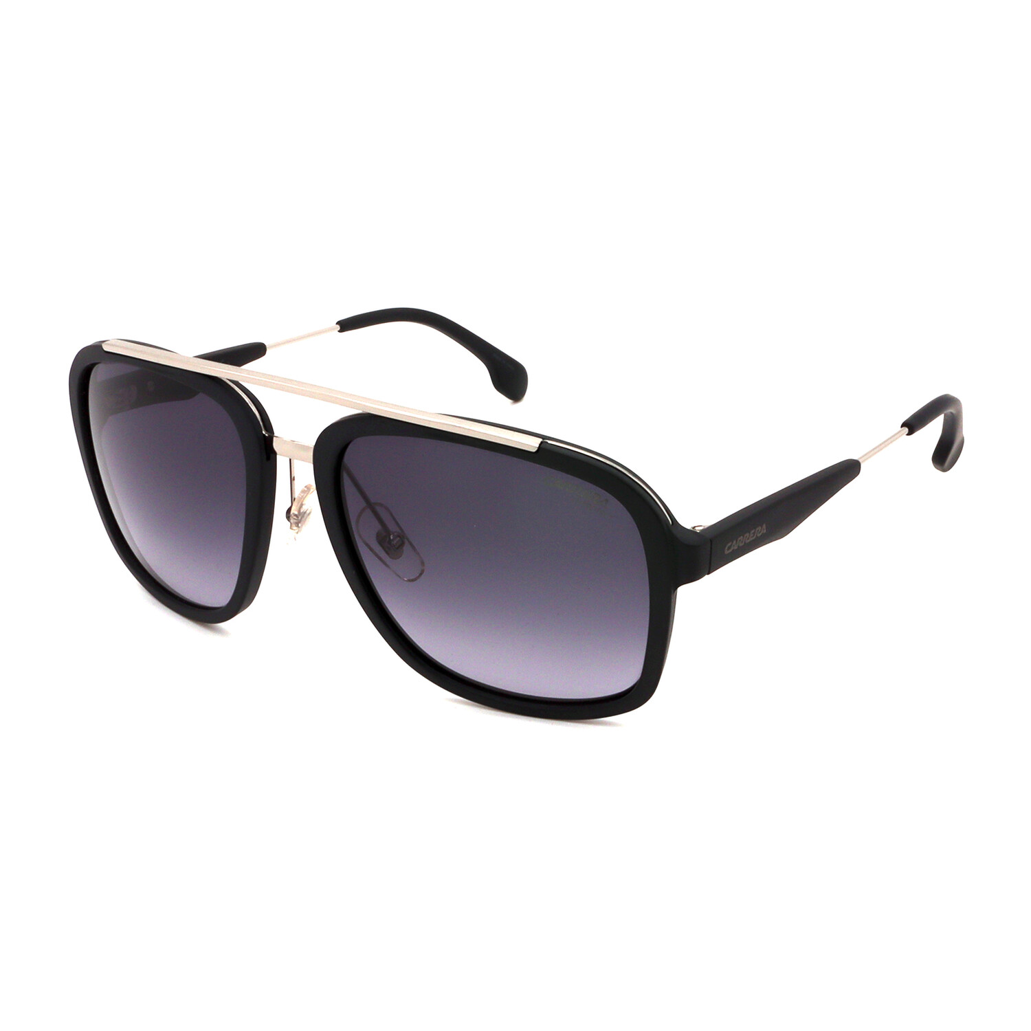 Carrera Unisex 133s Ot17 Sunglasses Black Ruthenium Gray