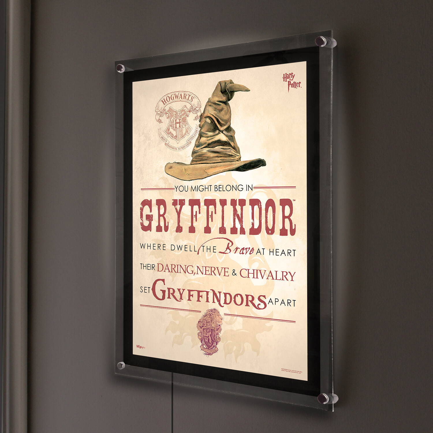 Harry Potter Sorting Hat Gryffindor Mightyprint™ Wall Art