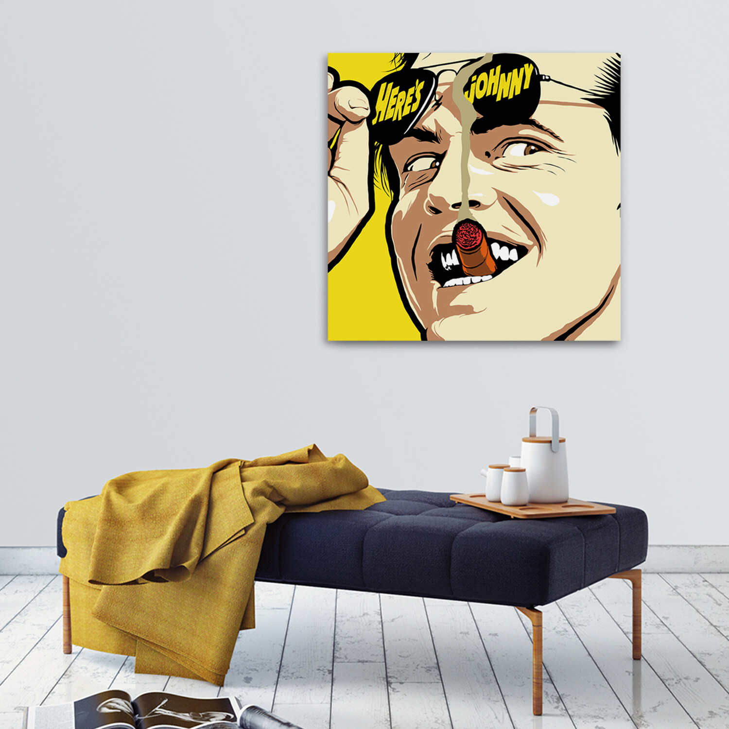 Shiny Sunglasses (12H x 12"W x 0.75"D) - Butcher Billy Canvas Prints ...