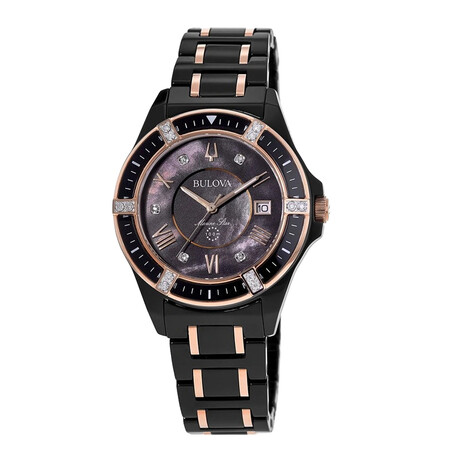 Bulova Ladies Marine Star Quartz // 98R242 - Bulova - Touch of Modern