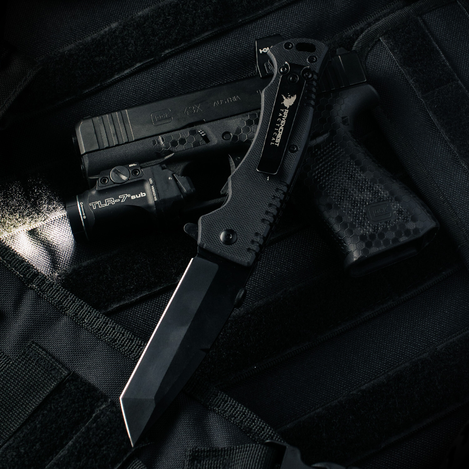 Phantom with Tanto Blade - Raven Crest Tactical - Touch of Modern