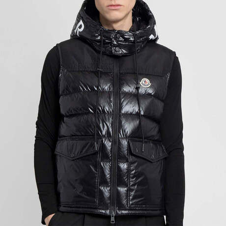 Moncler Pants Zip // Black + Grey (XL) - Moncler Luxury Apparel - Touch ...