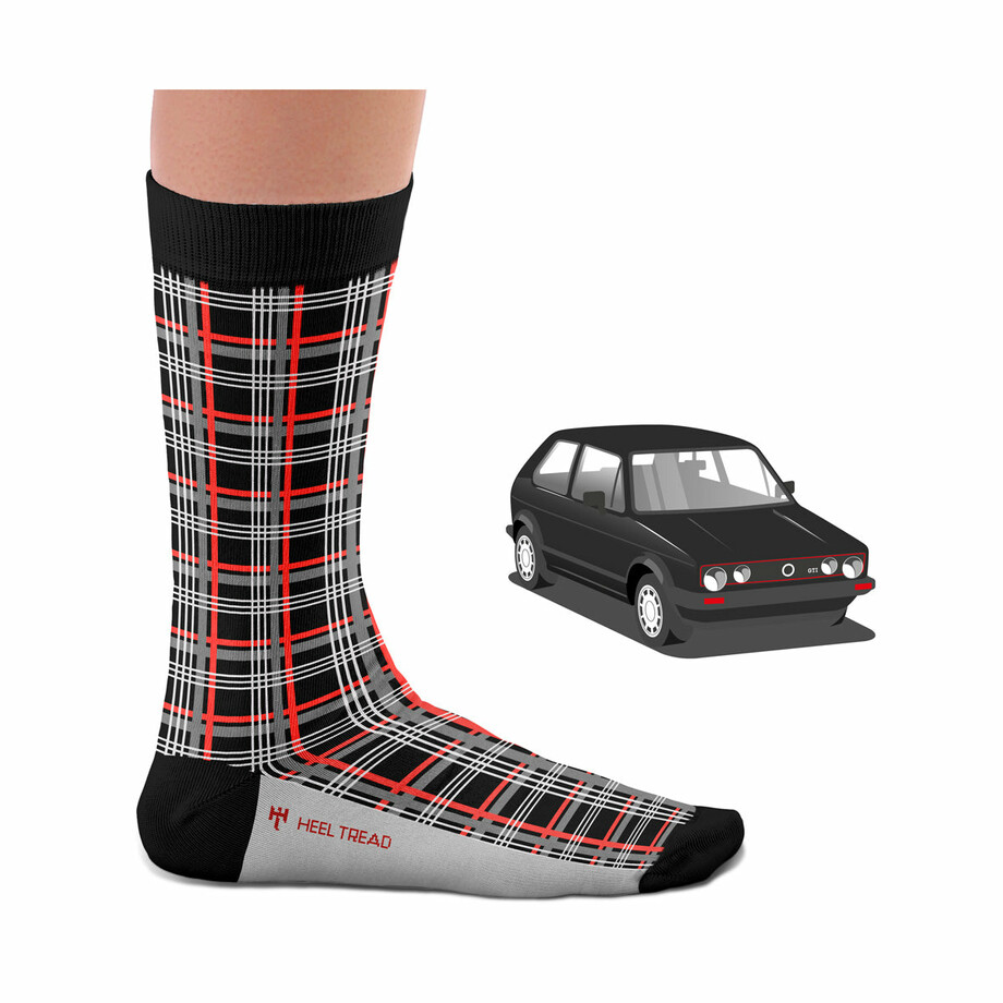 Heel Tread Designer Socks - Autos & Airplanes & Socks. Oh My! - Touch of Modern