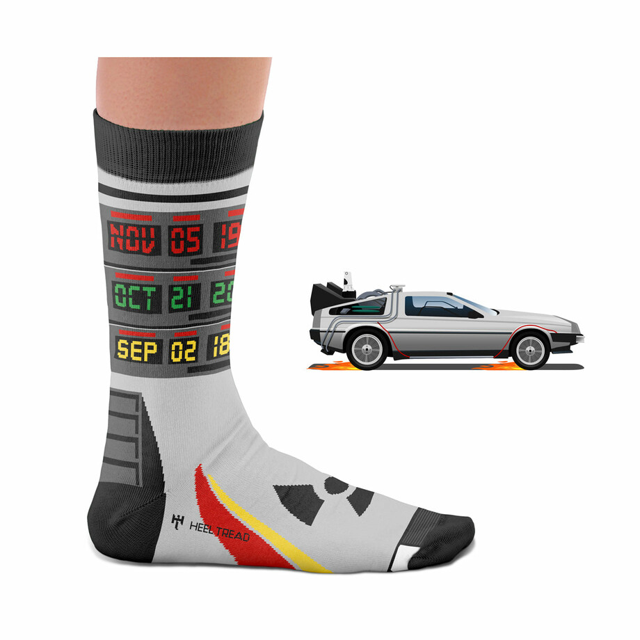 Heel Tread Designer Socks - Autos & Airplanes & Socks. Oh My! - Touch of Modern
