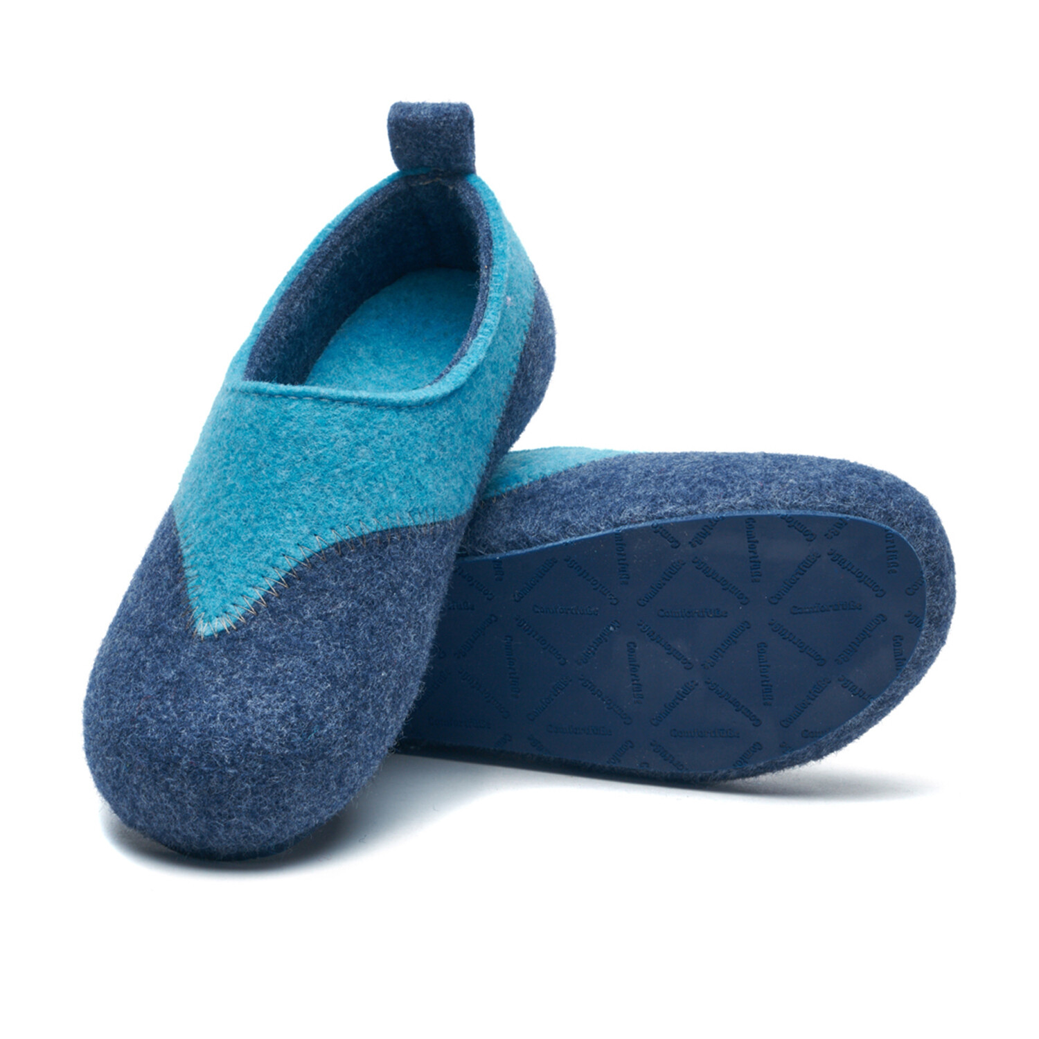 Yewsh House Slipper // Navy + Blue (Euro: 45) - Chopine - Touch of Modern