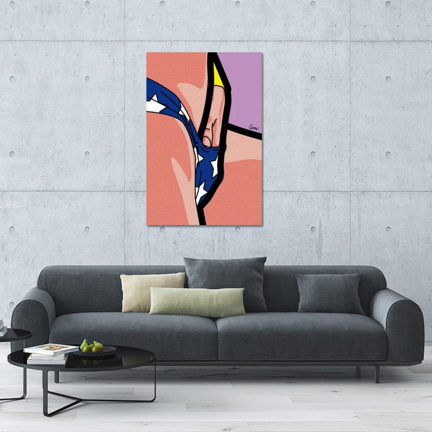 Wonder Exploration by Grégoire "Léon" Guillemin (26"H x 18"W x 0.75"D ...