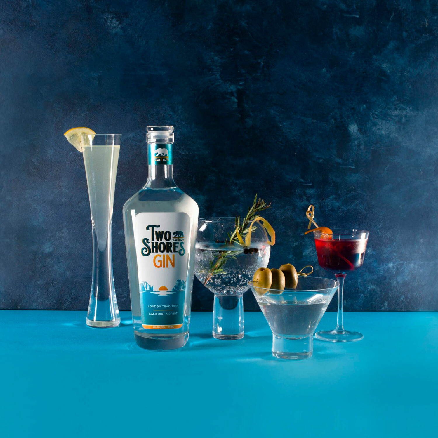 Artisan California Gin // Set of 2 // 750 ml Each - Home Bar Restock ...