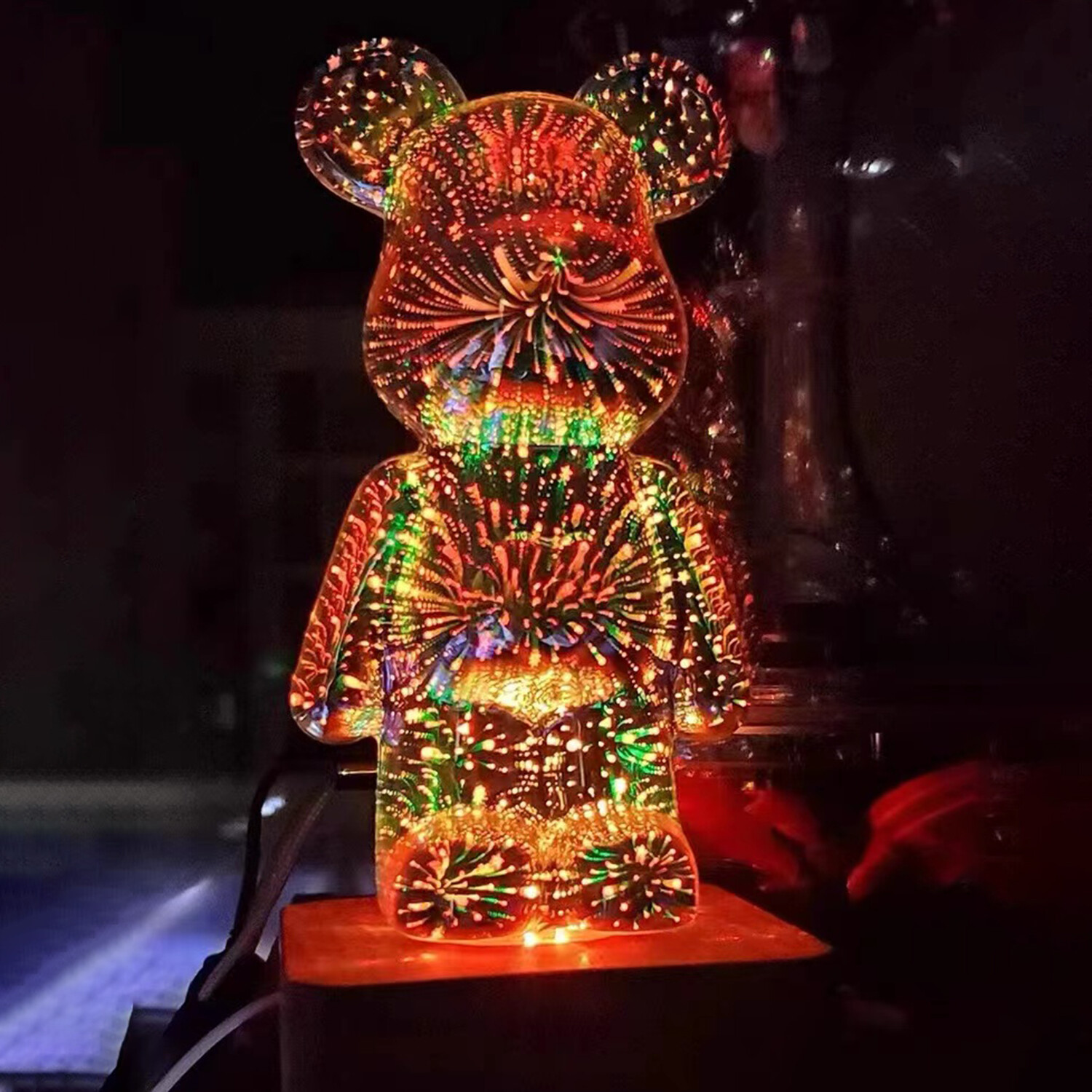 Blasting Bear Atmos - Fireworks Bear Nightlight - Touch of Modern