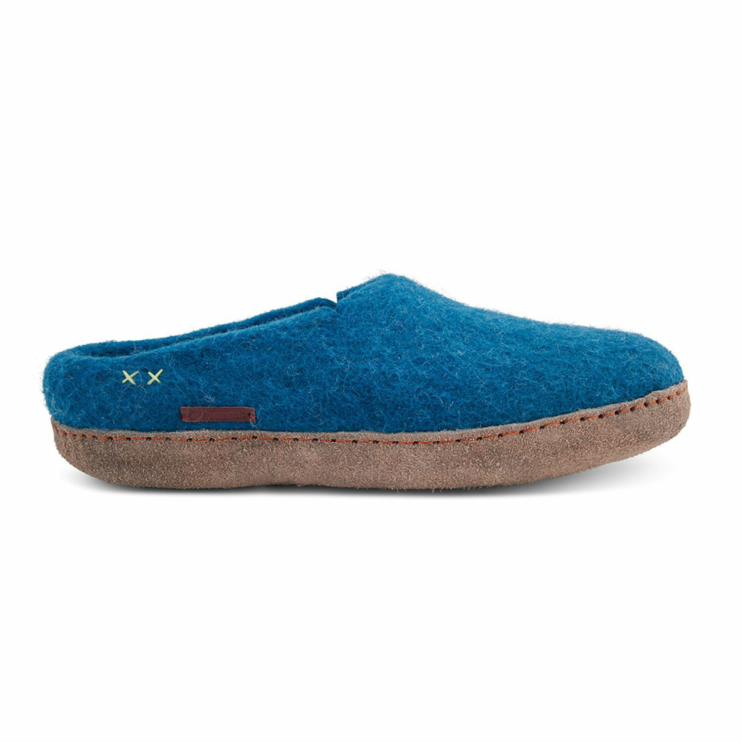 Toby Classic Slipper // Steel Blue (Euro: 41) - Betterfelt Wool Felt ...
