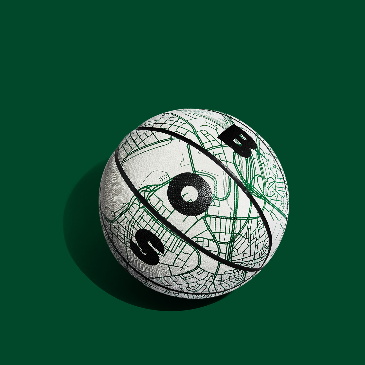 Boston Edition Basketball - round21 x Peppy Colours - Touch of Modern