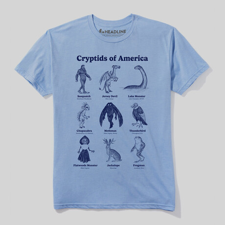 Cryptids of America T-Shirt (XL) - Headline Graphic Tees - Touch of Modern