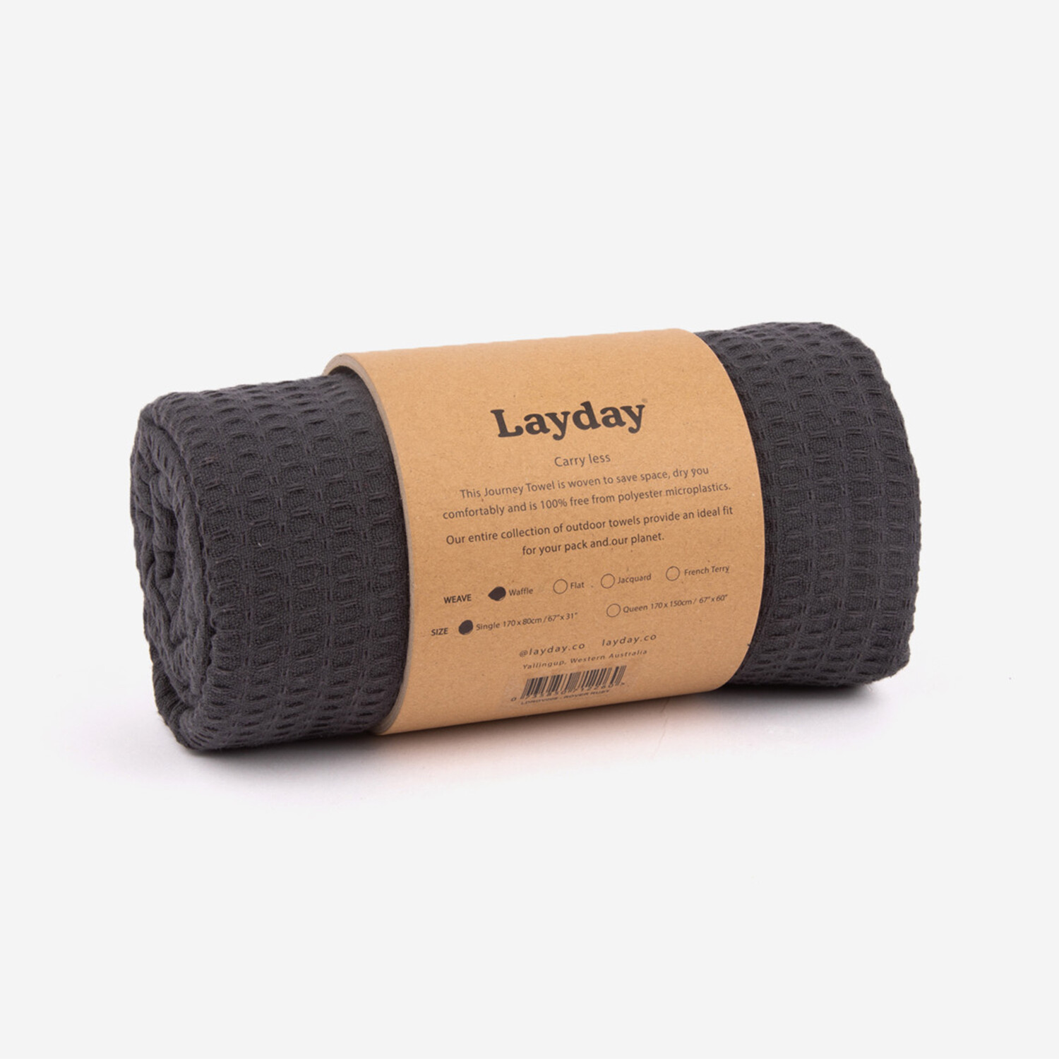 Rover Waffle Towel // Ink - Layday - Touch of Modern
