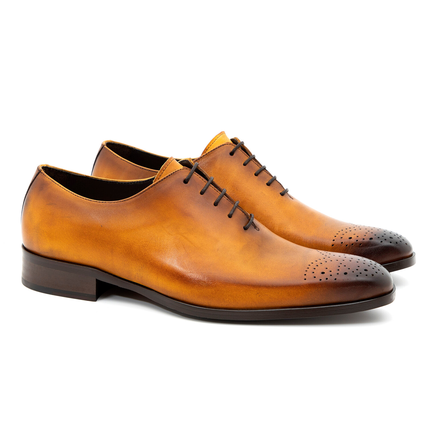 Grefi Oxford Shoes // Tobacco (Euro: 43) - Ortiz & Reed - Touch of Modern