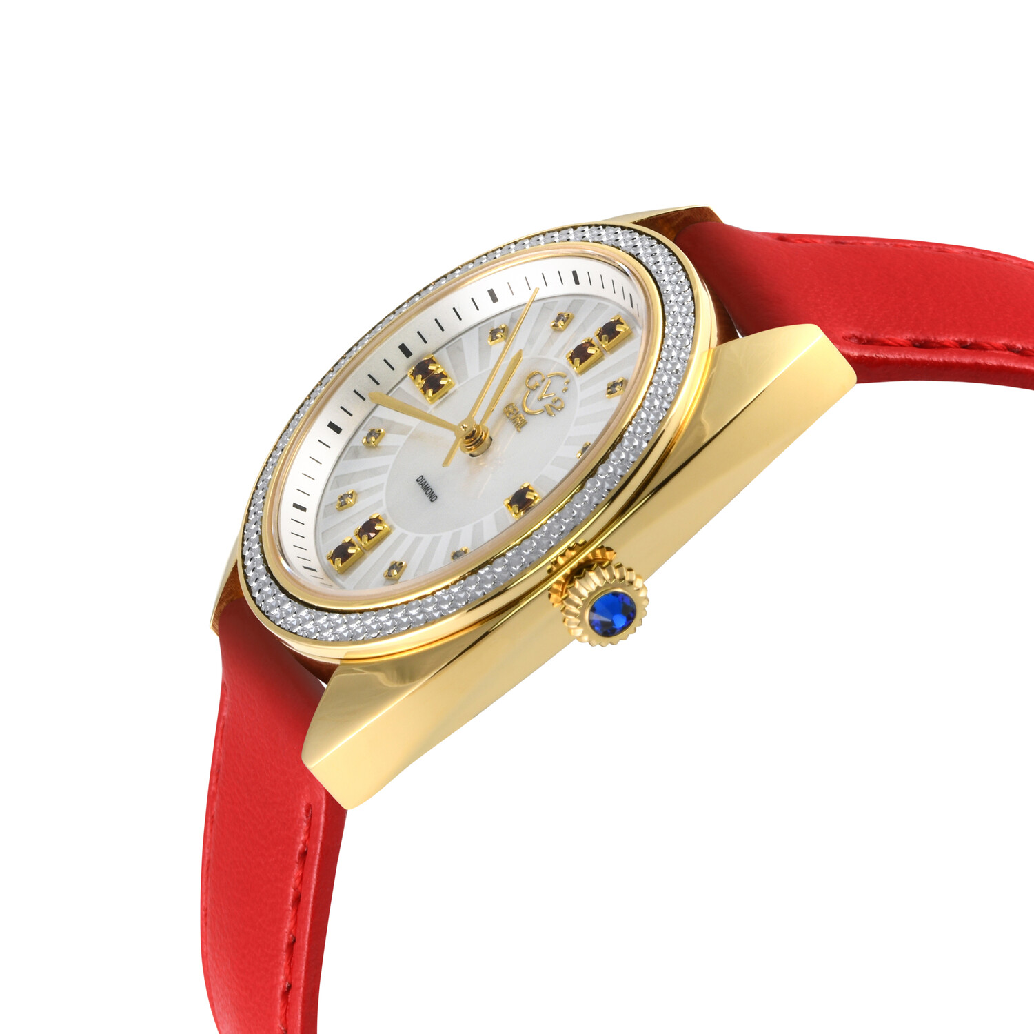 GV2 Ladies Palermo Vegan Swiss Quartz // 13102-V8 - Gevril & GV2 ...