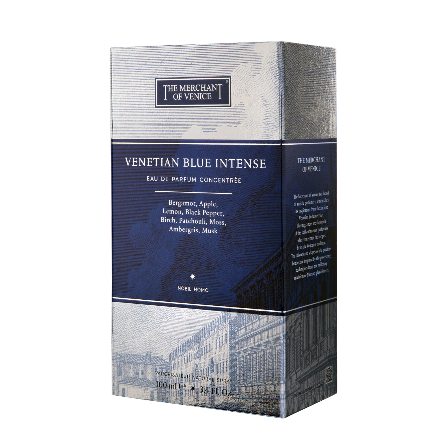 The Merchant Of Venice // Venetian Blue Intense For Men // 100ml - Men ...