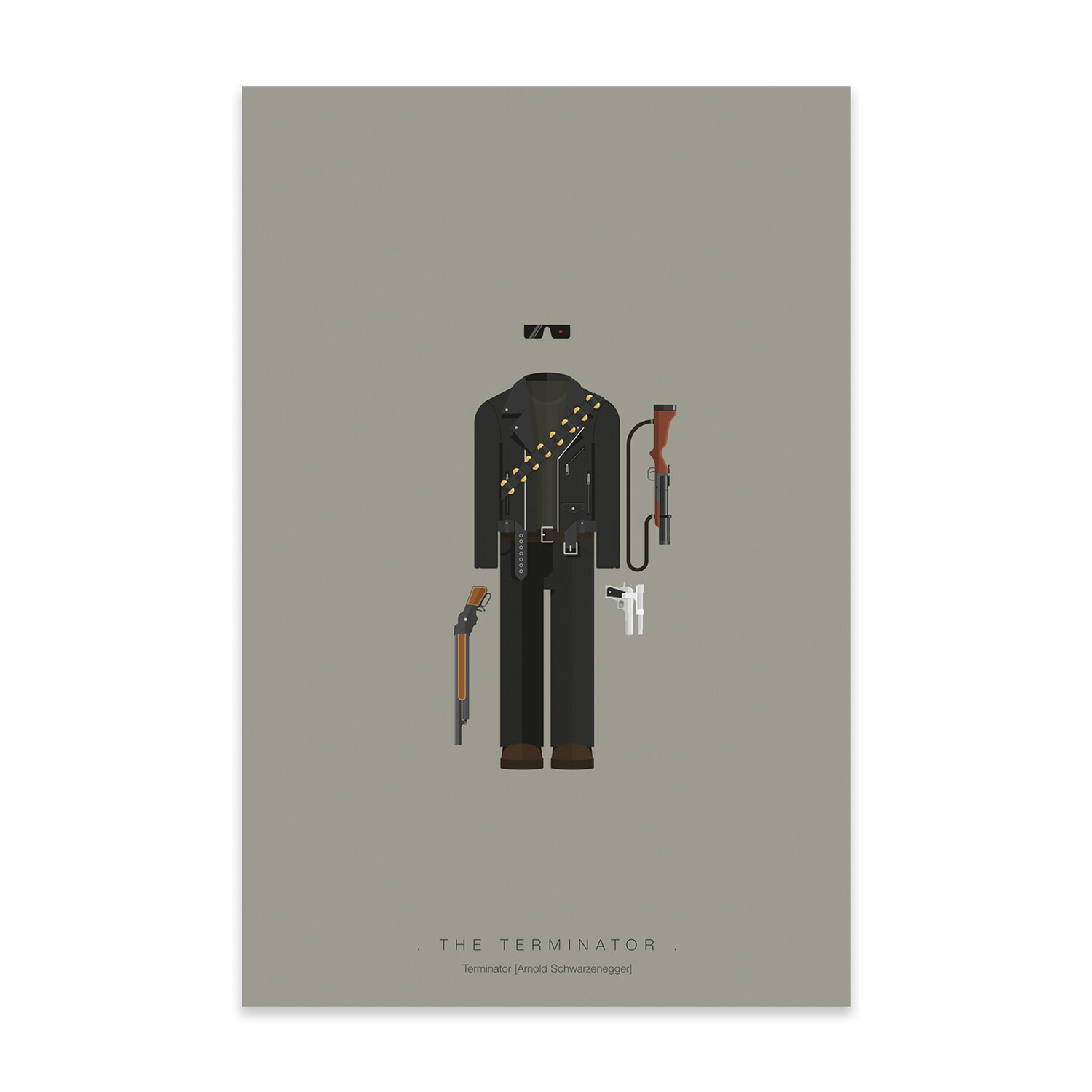 The Terminator Print on Acrylic Glass // Fred Birchal (16"W x 24"H x 0. ...